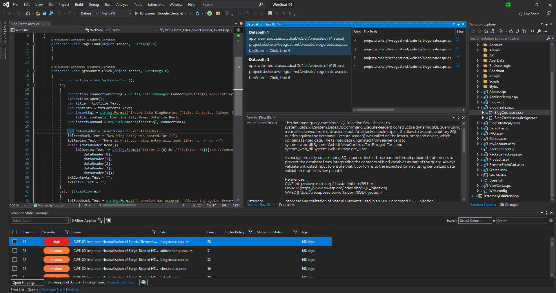 Veracode Static For Visual Studio 2022 Visual Studio Marketplace Veracode Static For Visual Studio 2022 Visual Studio Marketplace